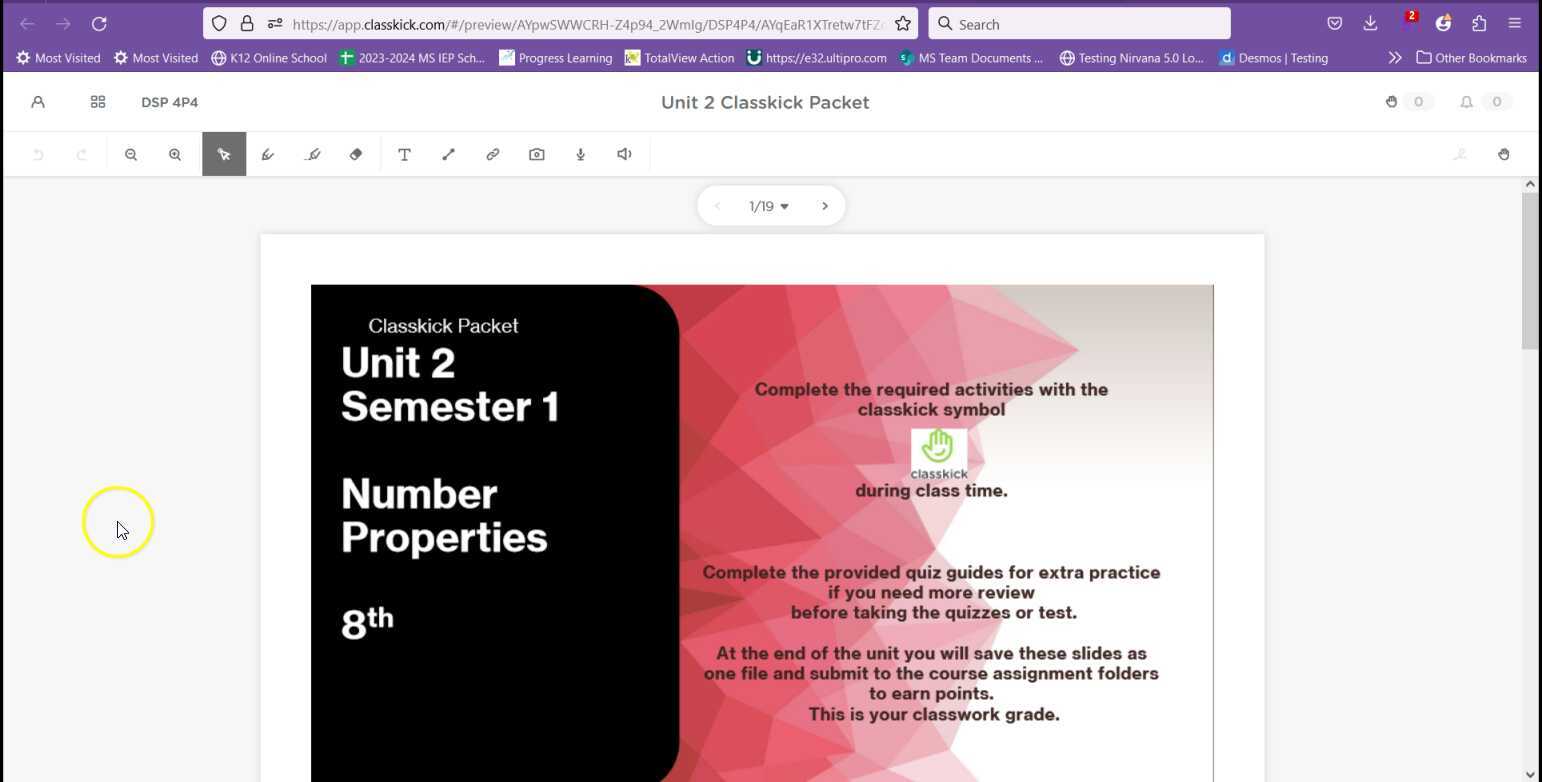 Downloading Classkick