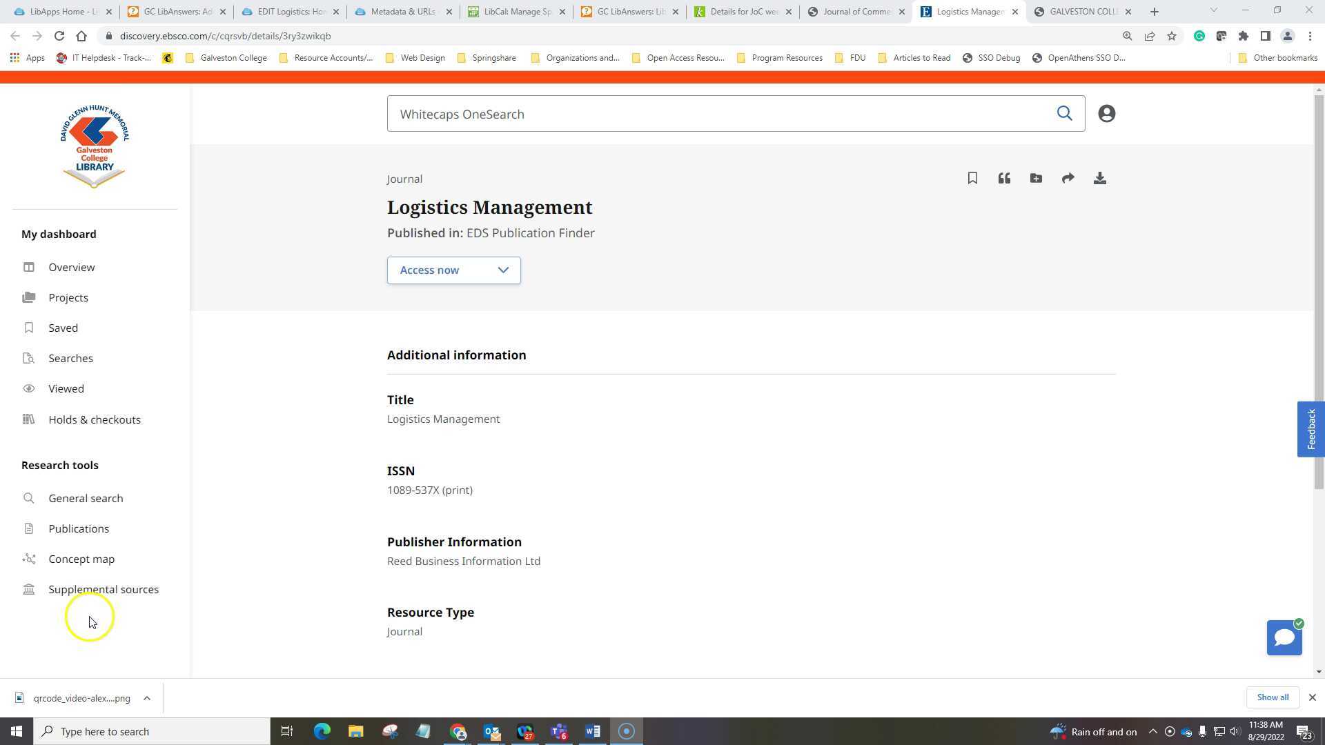 New EDS Inter ILL/Pub Finder