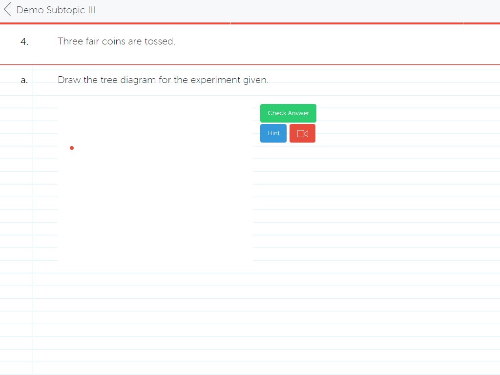 Probability Tree Demo