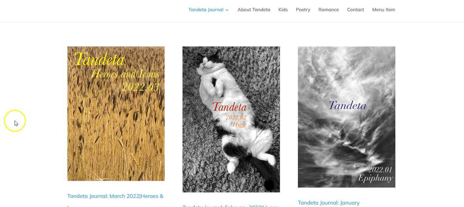 Tandeta Journal: March 2022 Issue