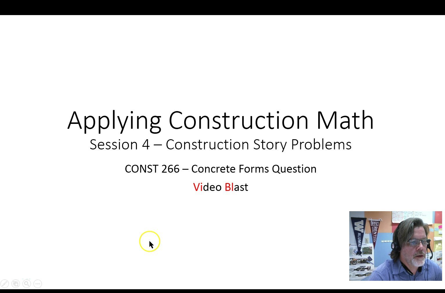 CONST 266 - Construction Math - Continuous Footing