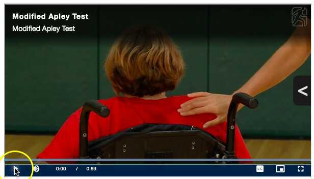 Brockport-Modified Apley Test