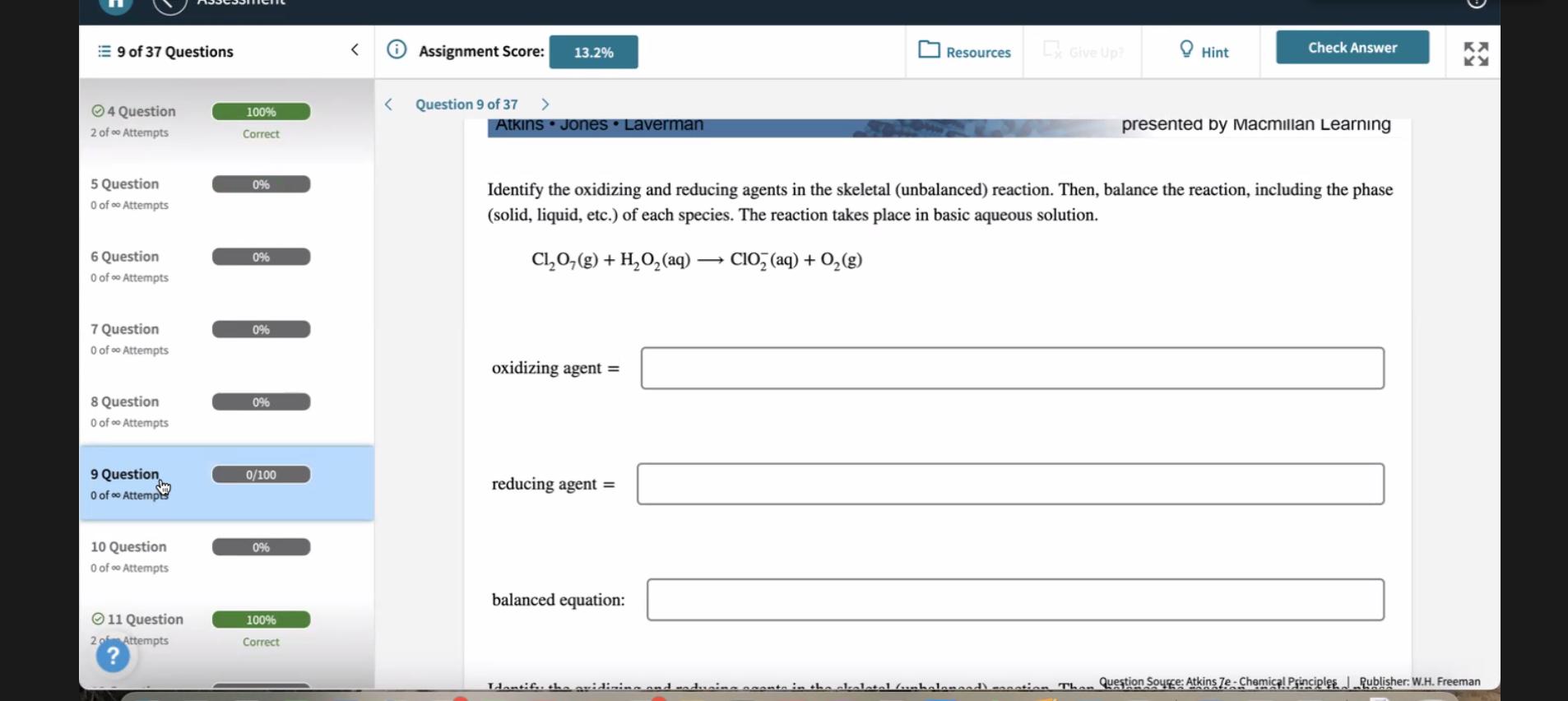 redox and electrochem