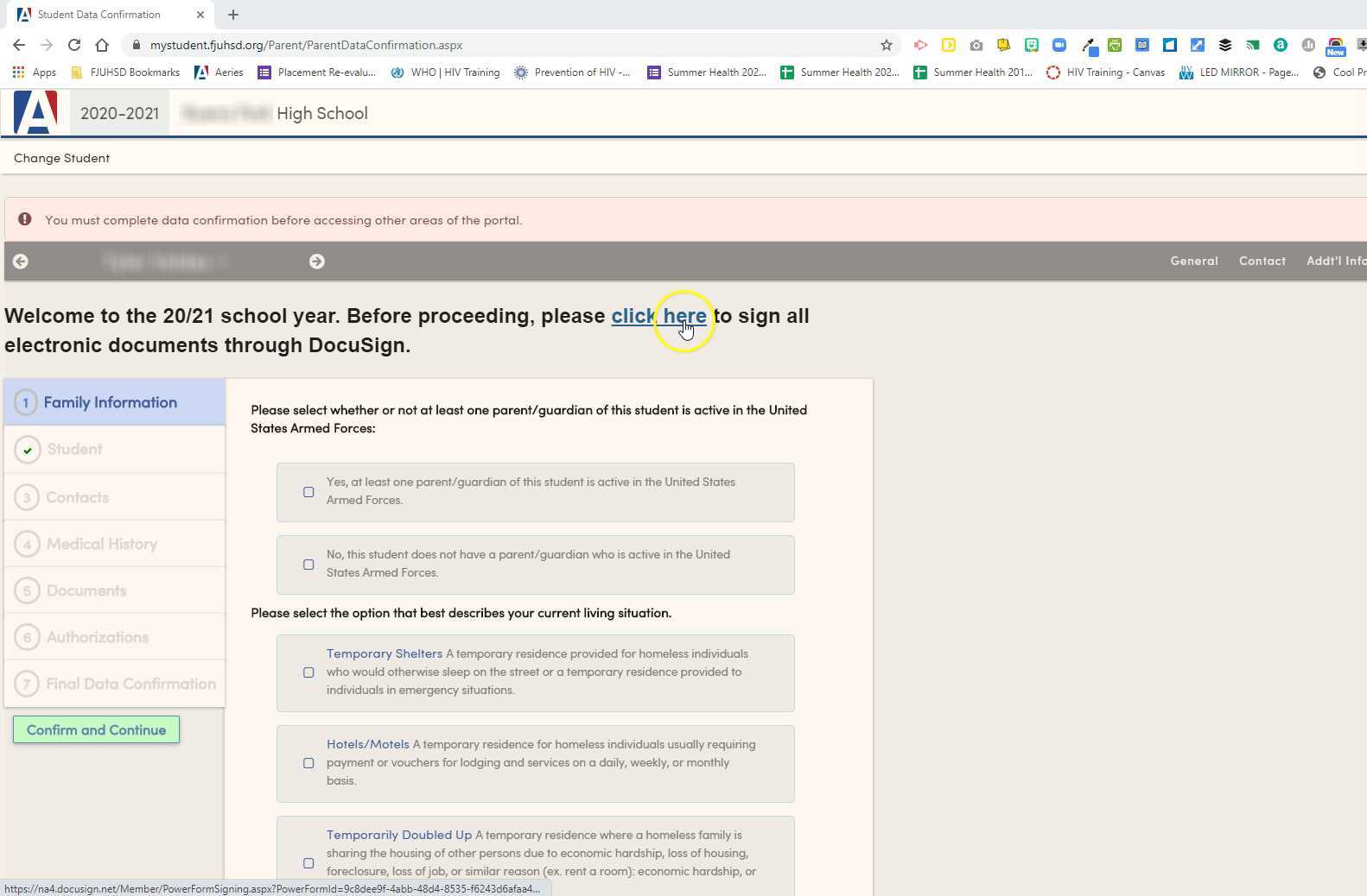 DocuSign - Registration Documents