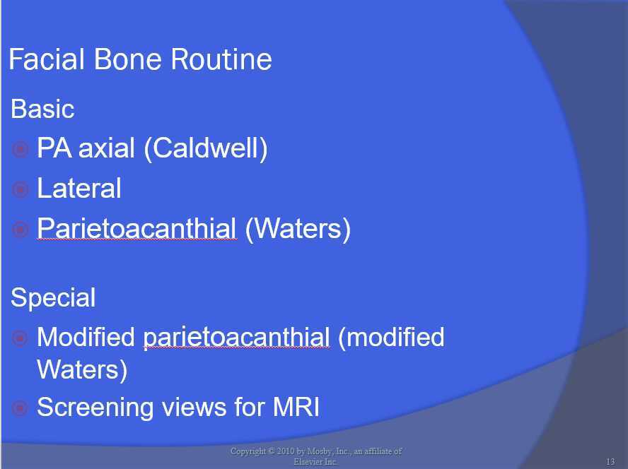 Facial Bone Positioning