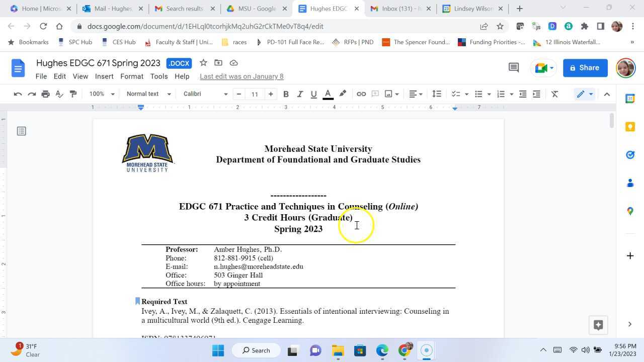 Intro to 671 Spring 2023