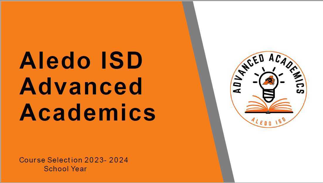 Advanced Academic Course Selection Webinar 9-12