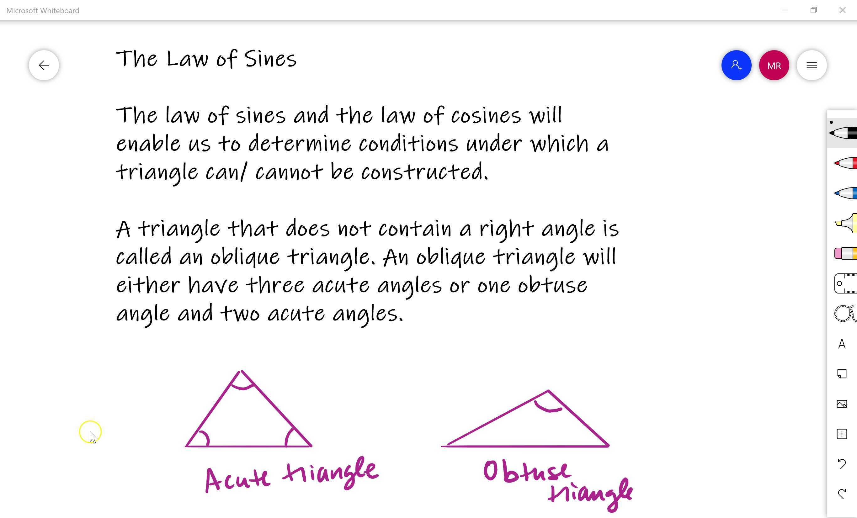 6.2 Intro Law of Sines and (ALEKS prob) Solving a triangle with law of ...