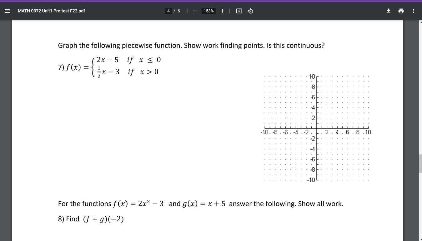 MATH 0372 F22 Unit 1 Pretest #7-12
