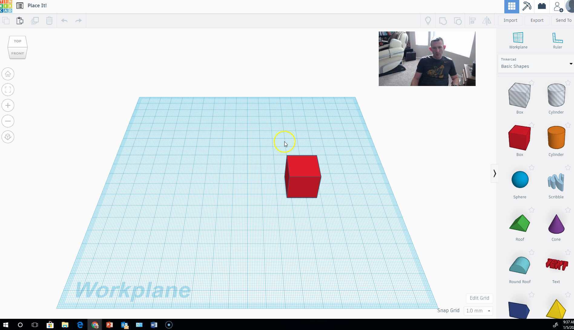 Tinkercad Lesson 2: Copy, Paste & Duplicate