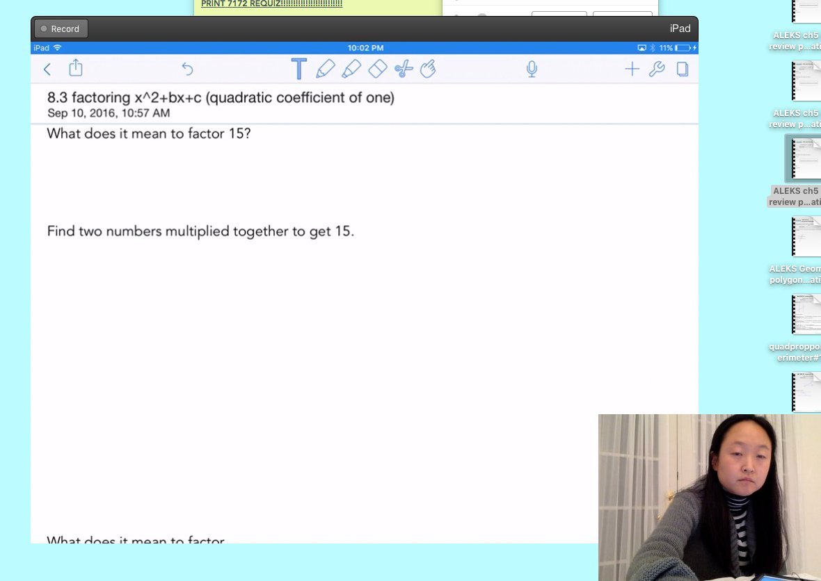 8.3factoring x2+bx+c p1