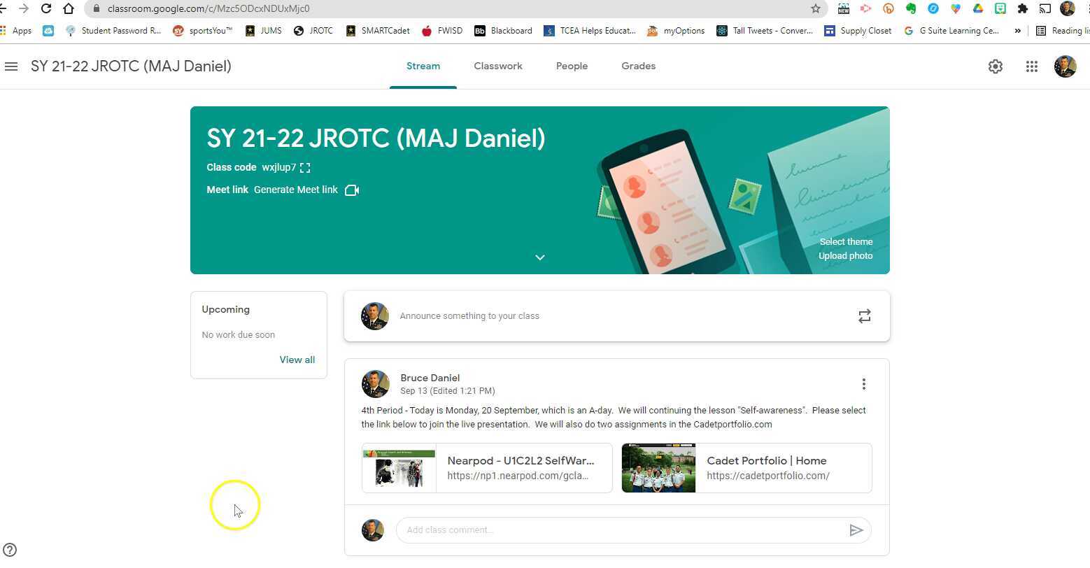 Winning Color Discovery Form assignment