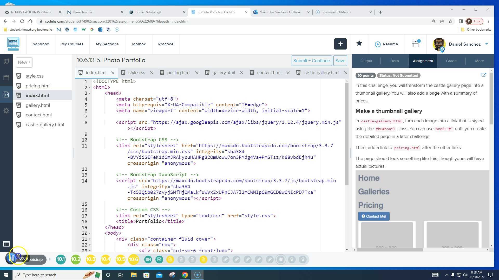 5.Photo Portfolio Tutorial