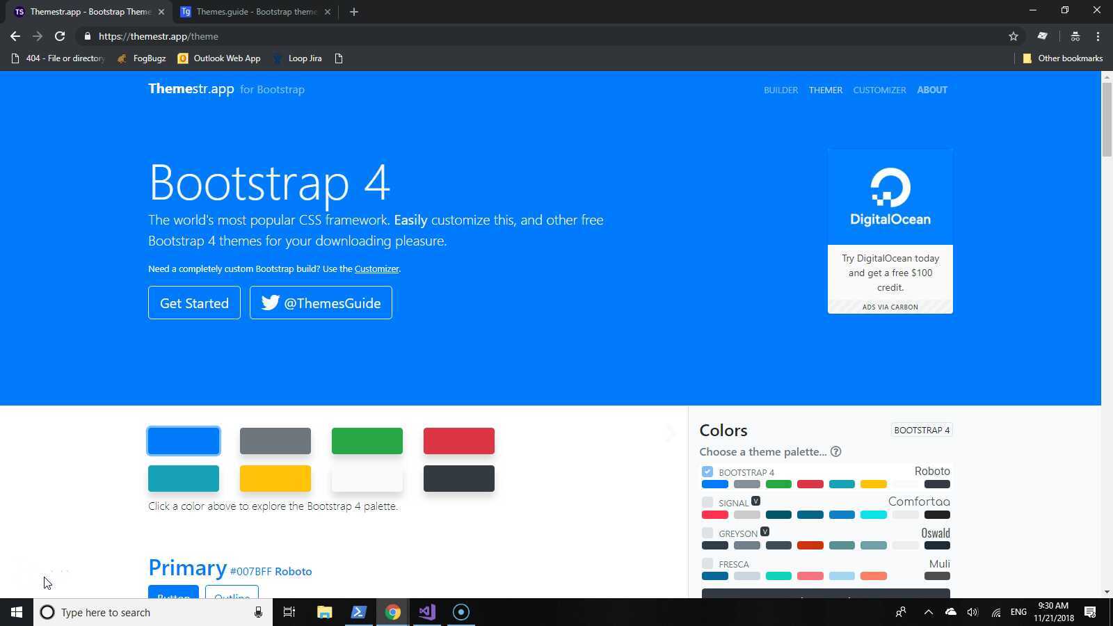 How to create a custom Bootstrap 4 theme