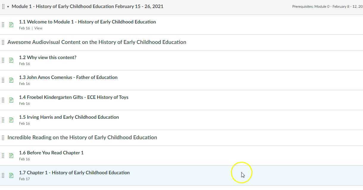 ECE 100 Module 1 Overview sp 21