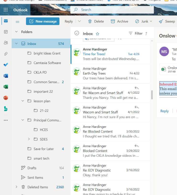 Email Clean up