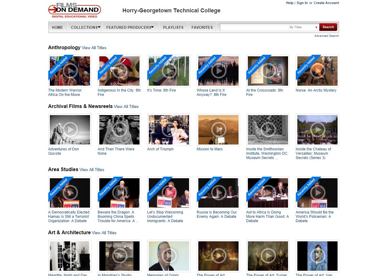 Films On Demand | Advanced Search