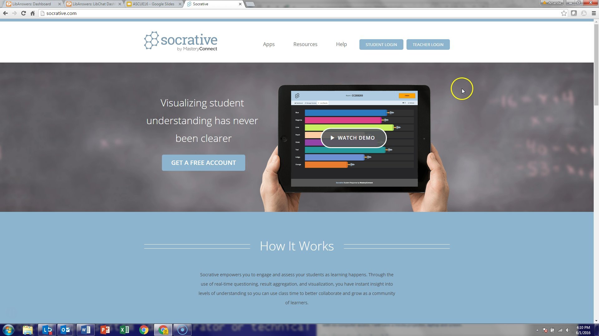 Socrative demo