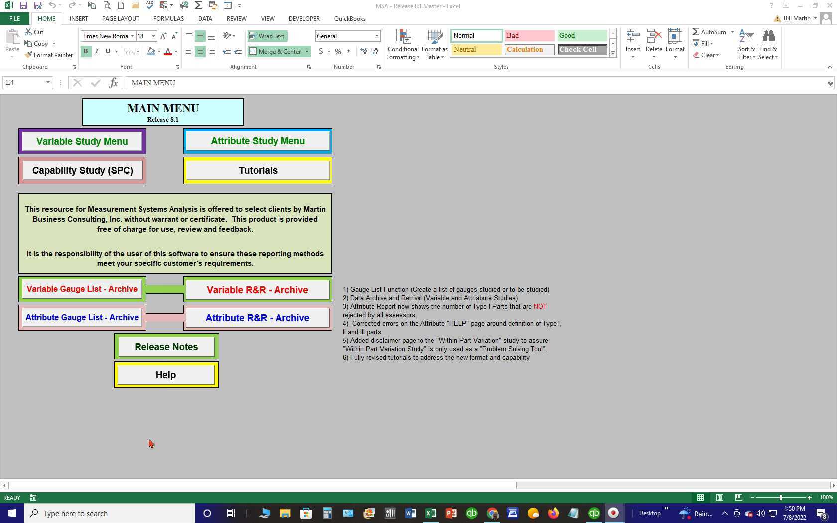 Tutorial 81 MSA - Bias Study