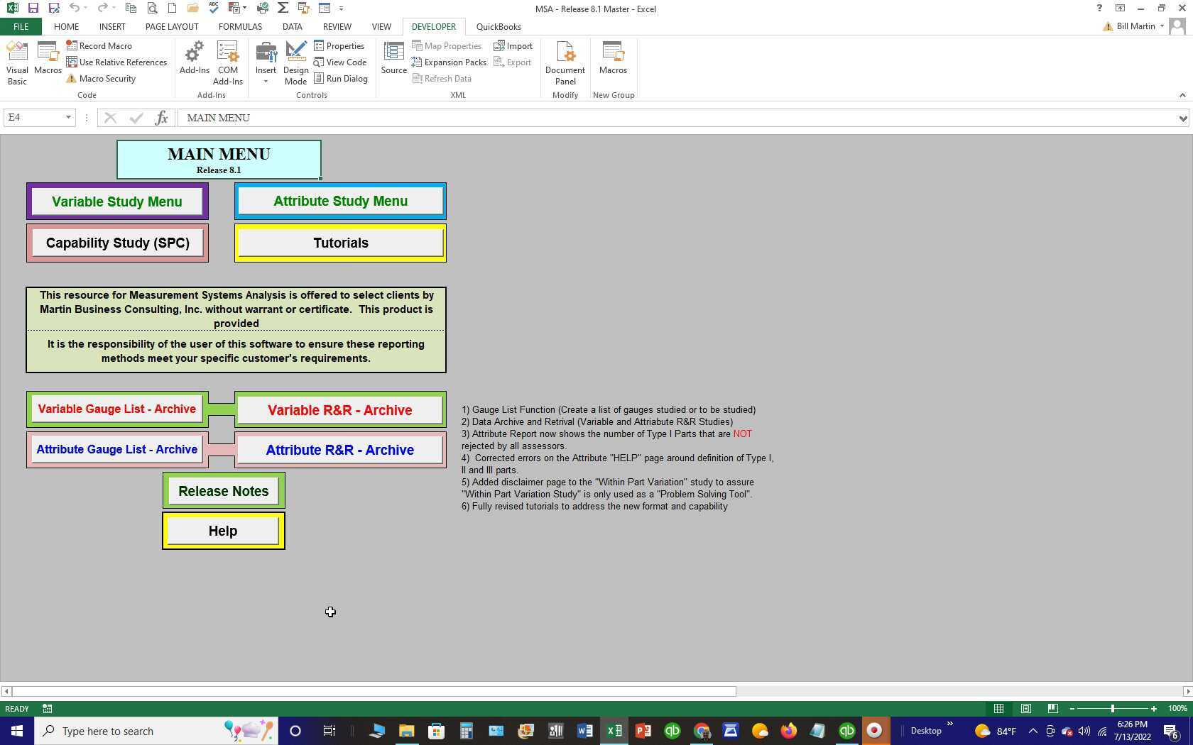 Tutorial MSA 8.1 - Procedure Writing