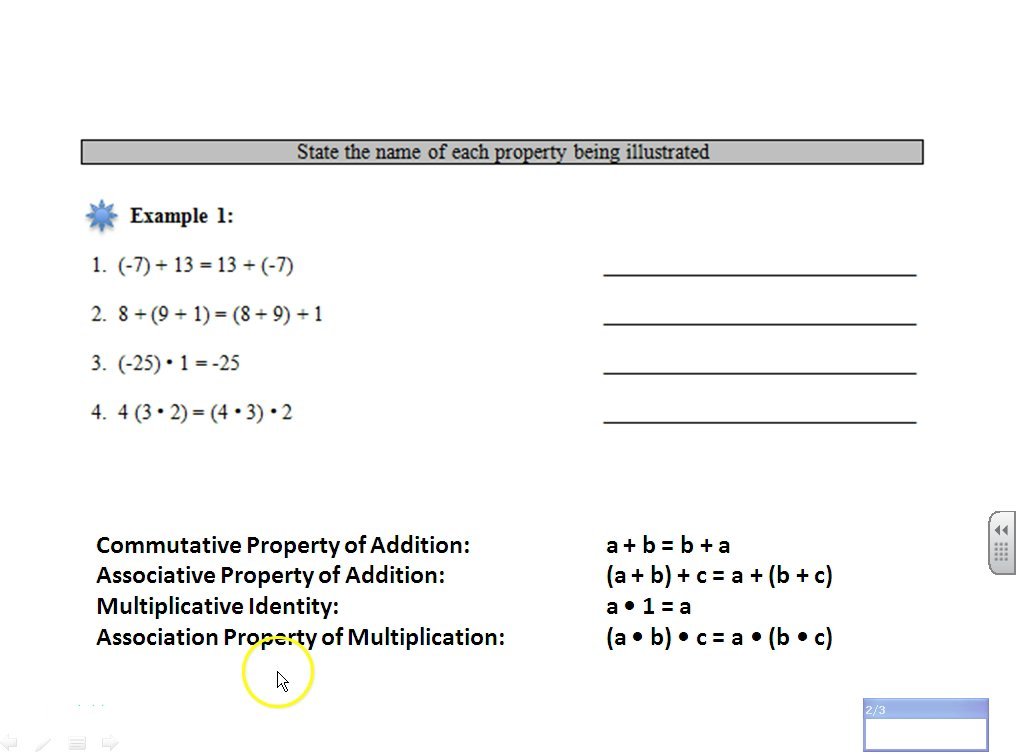 Section 2.2 - Properties