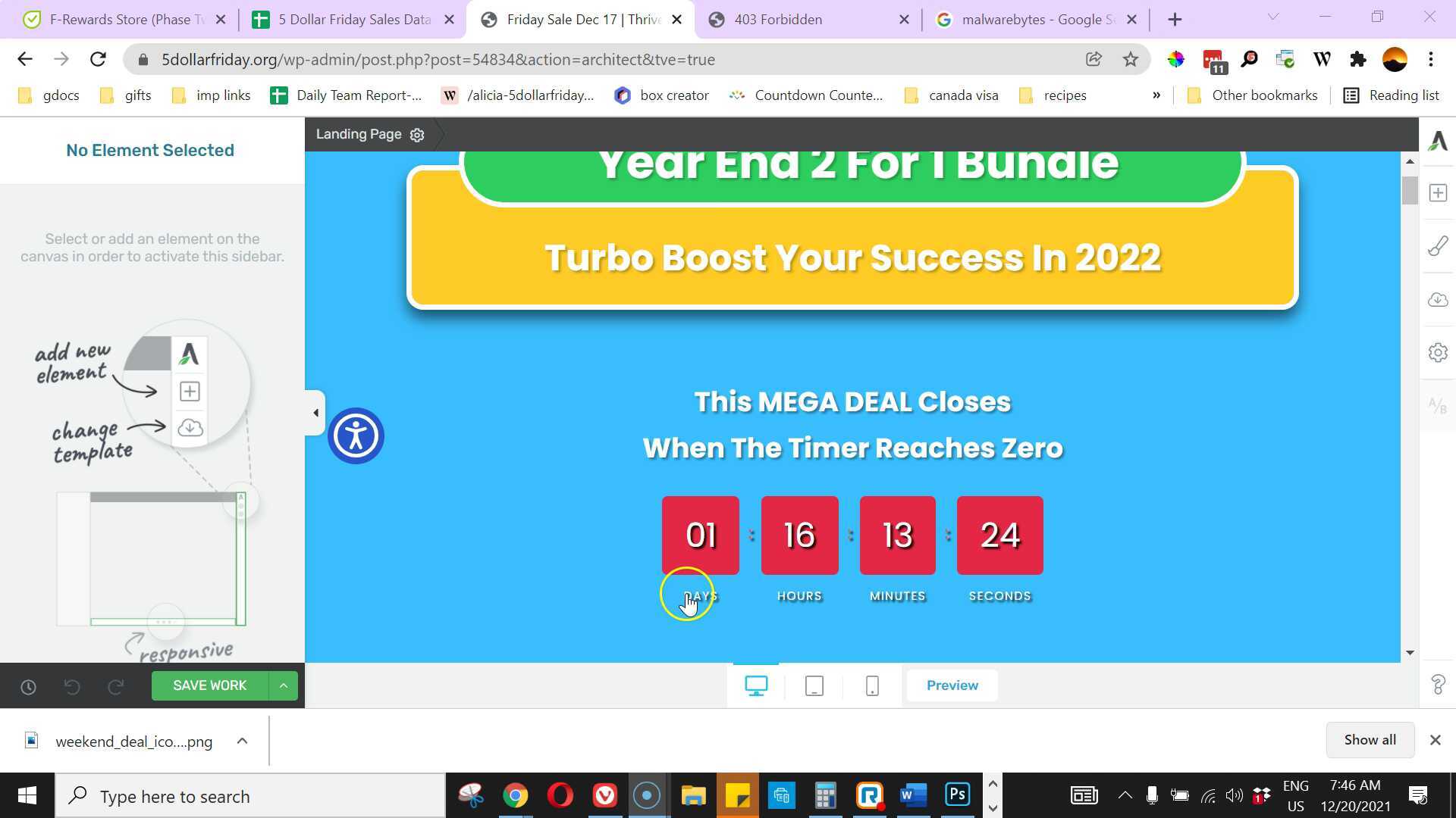 How to set the timer