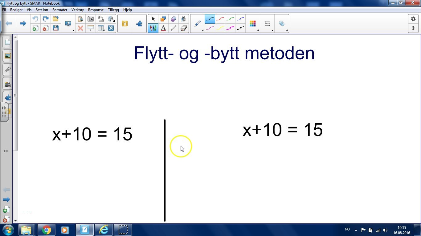 Flytt- og-bytt metoden