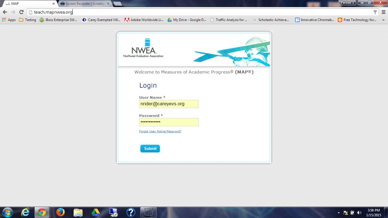 Proctor an NWEA Test Session