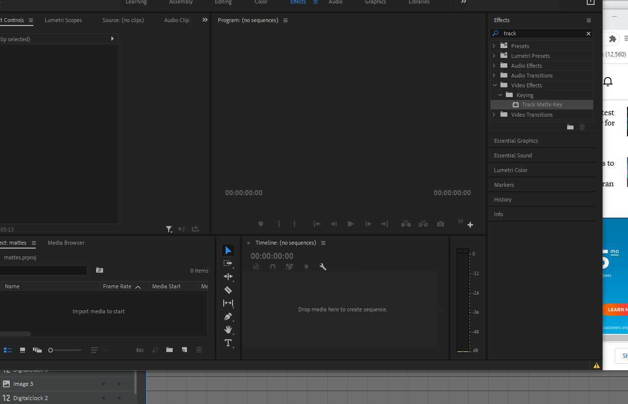 Track Matte Key - PR