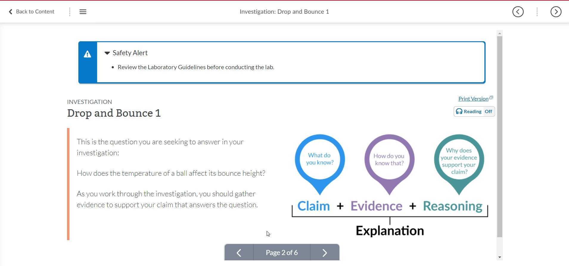 Drop and Bounce 8th Science Sem 1 Lab 1