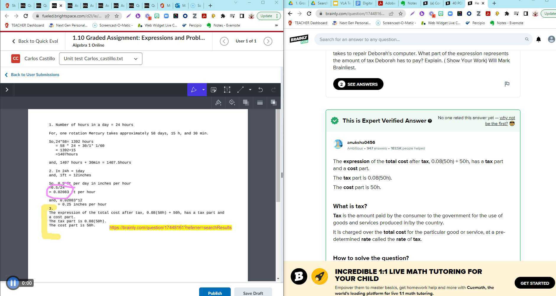 CC AIP Warning Alg 1