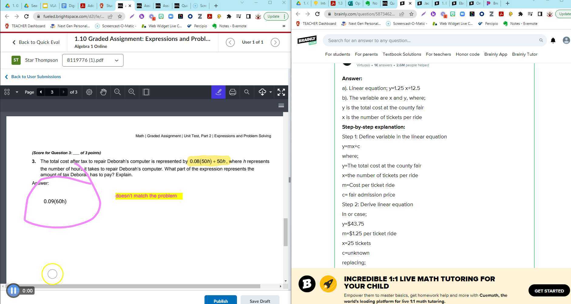 ST AIP Warning Alg 1