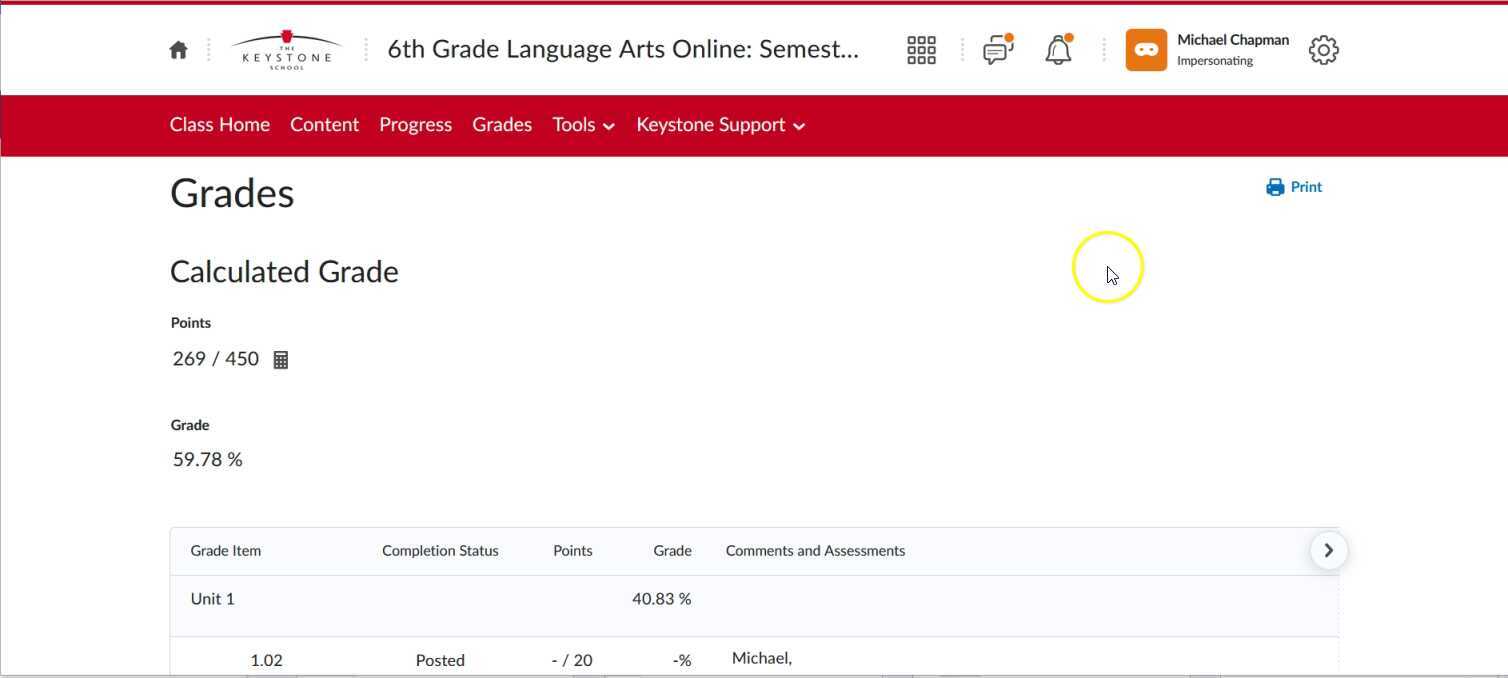 MC Course Assistance