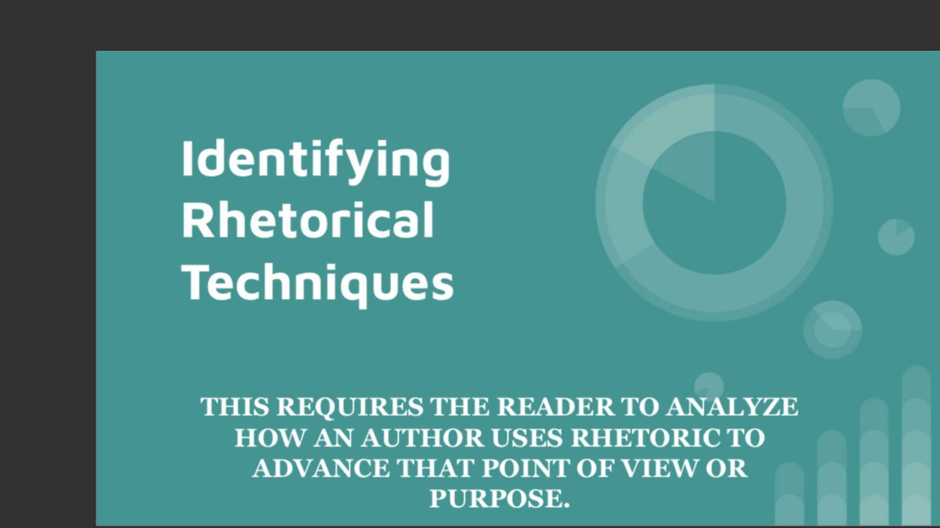 Identifying Rhetorical Techniques