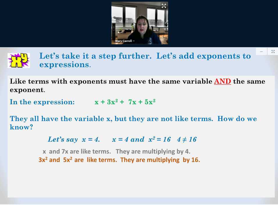 Pre-Algebra Unit 3 Lesson 5 Part 2 - Simplifying Algebraic Expressions