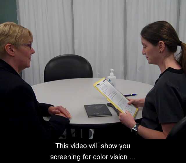 MEA1460L - Screening for Color Vision Acuity by the Ishihara Method