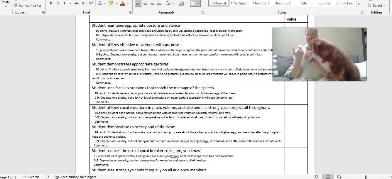 Delivery Lesson (Online Comm)