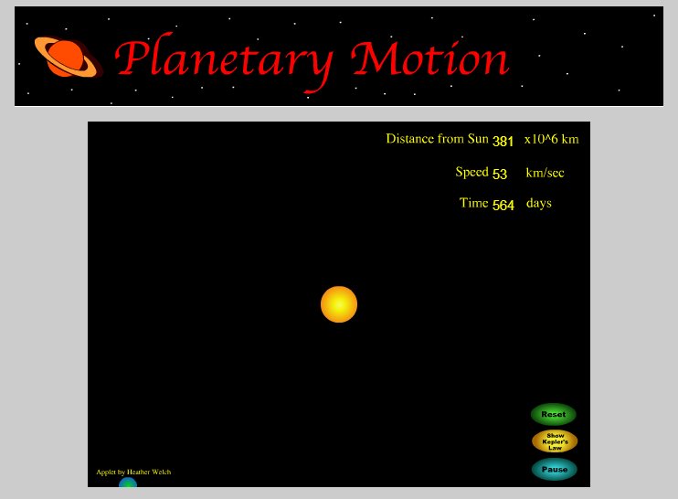 Elliptical Orbit Simulation