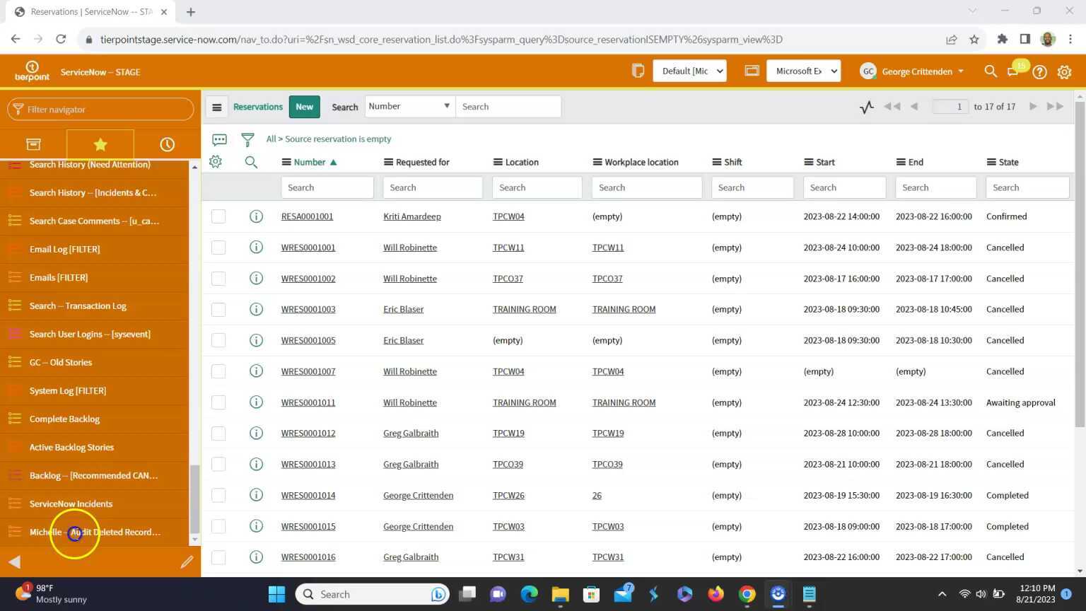 UAT Manager & Approver Roles - Reservation Management -- [FAIL]