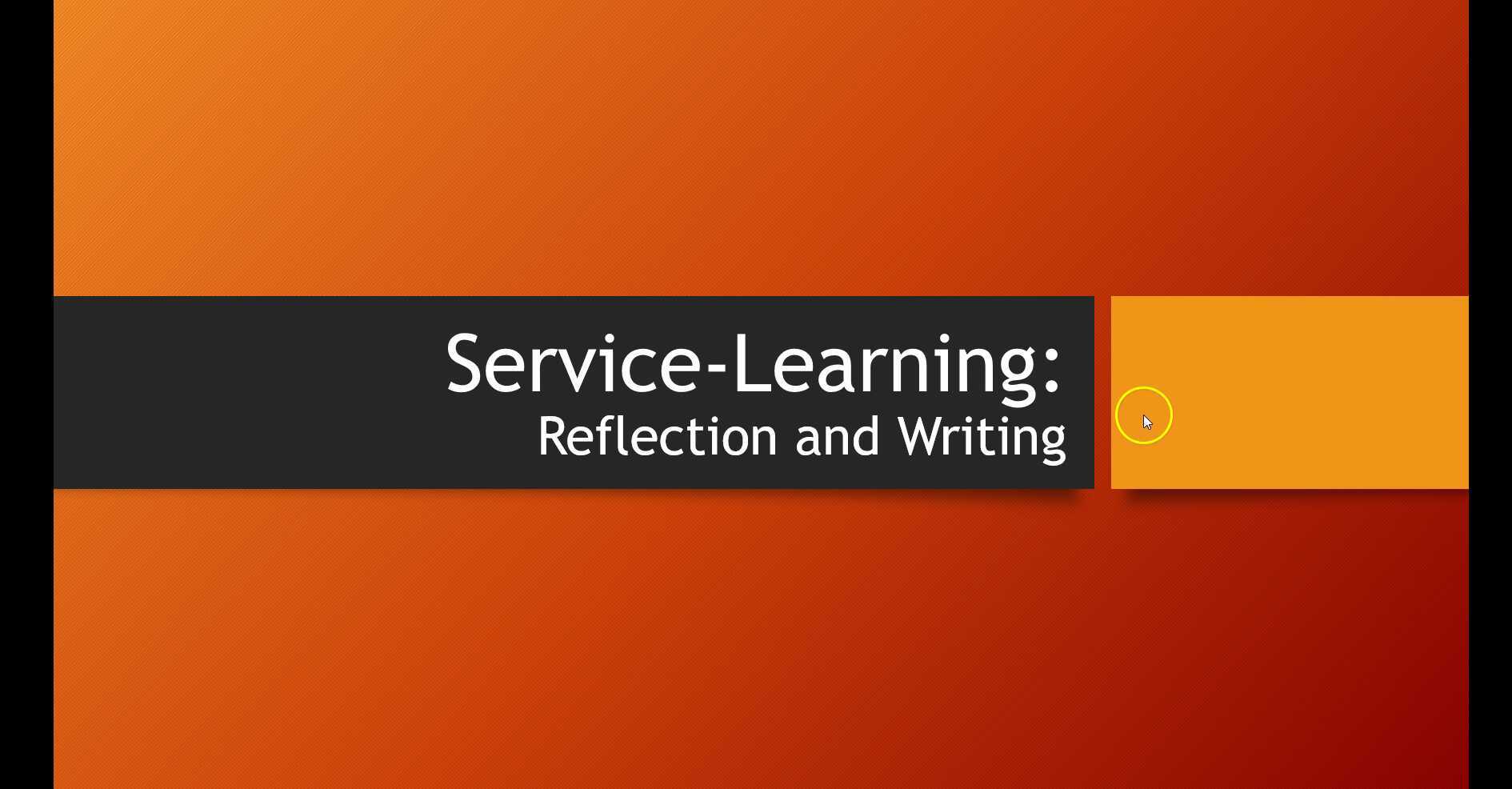 Service-Learning Overview
