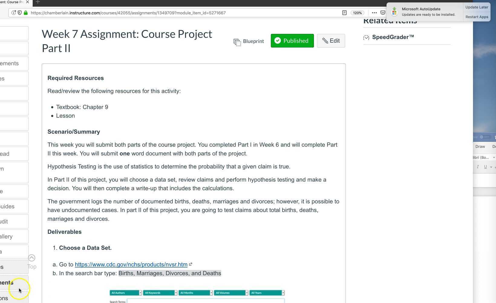 Course Project Part II