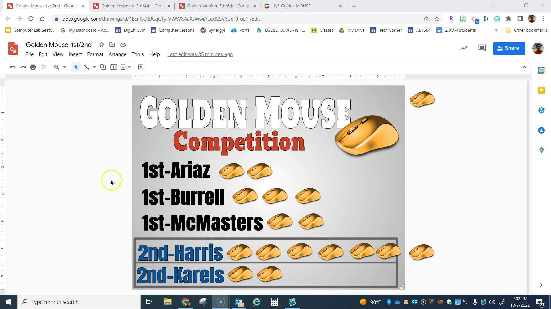 Typing Mouse 10-7-22