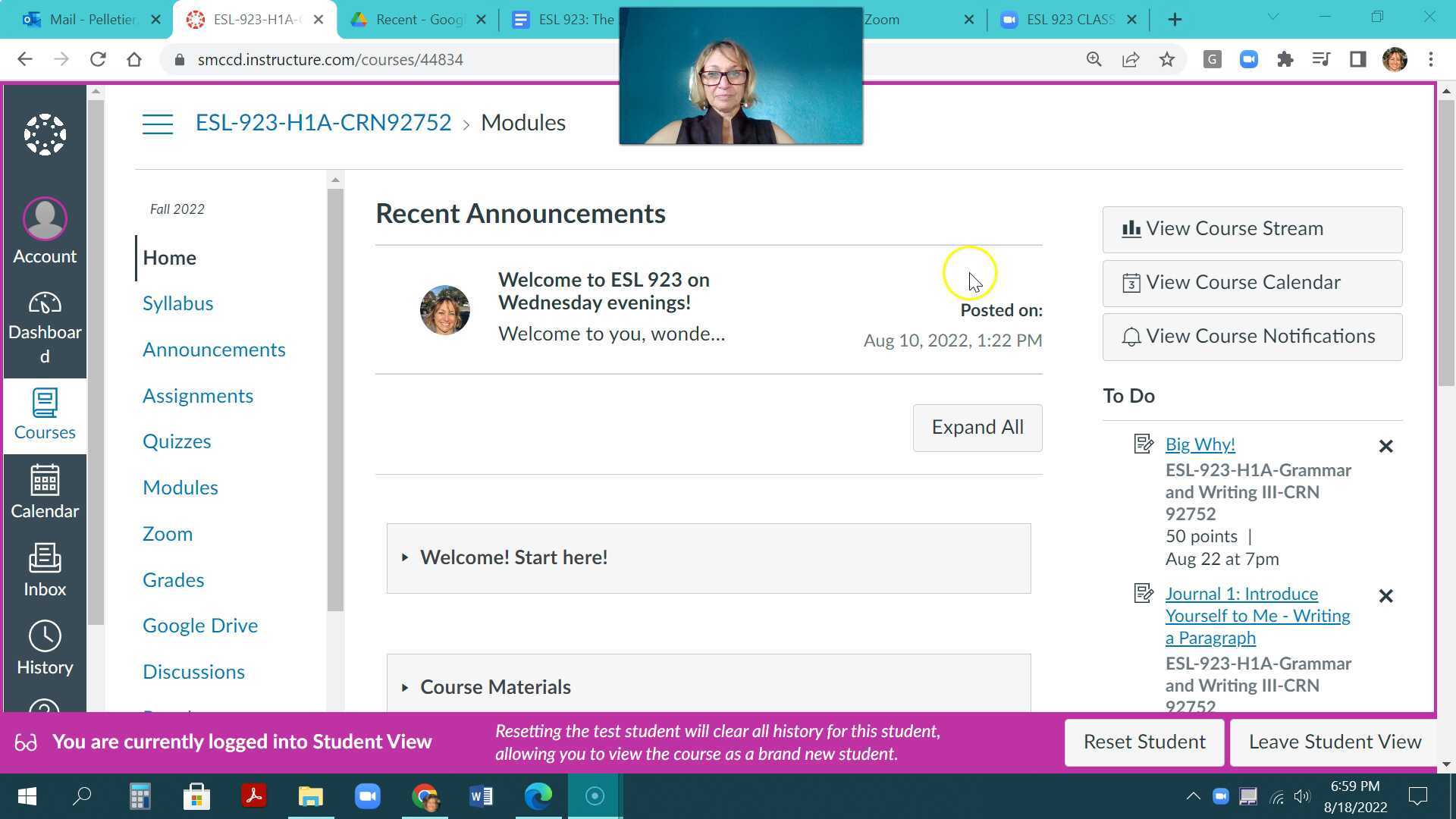 Video Tutorial on Actively Reading the Syllabus Homework Assignment