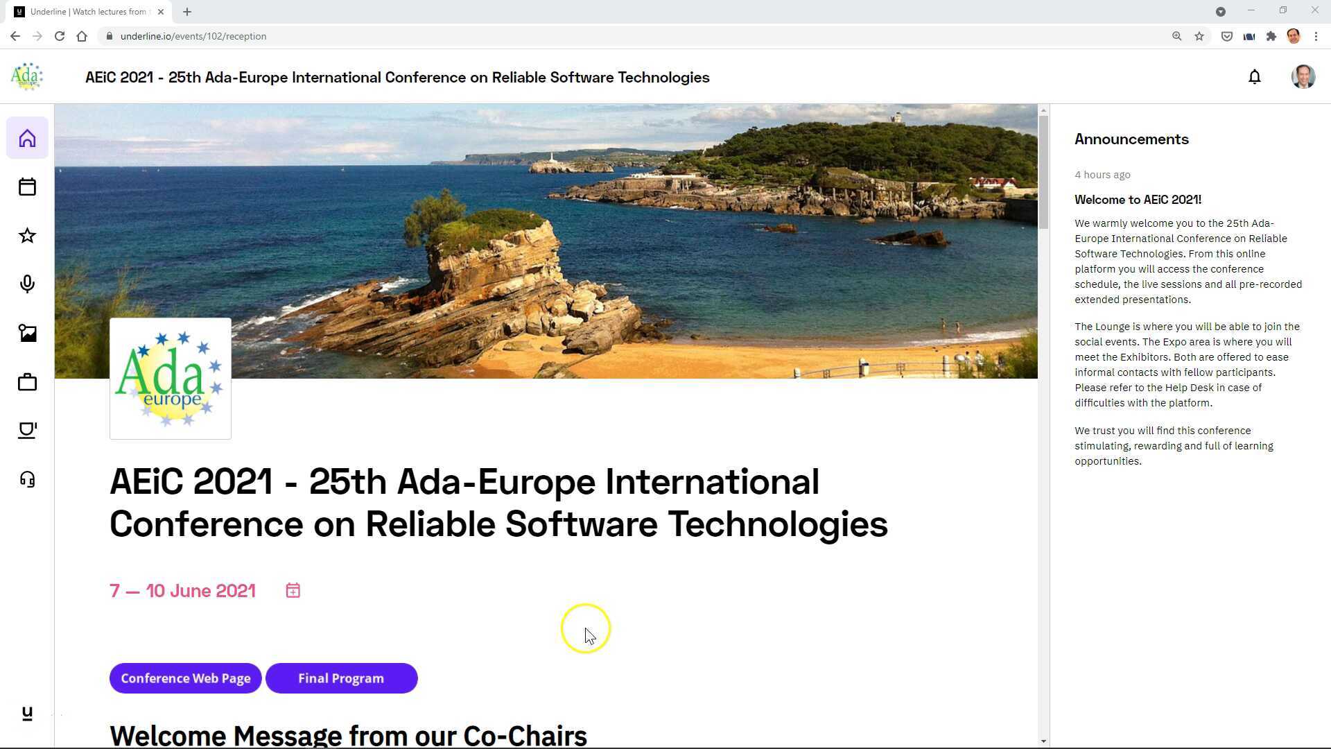 AEiC 2021 Walkthrough