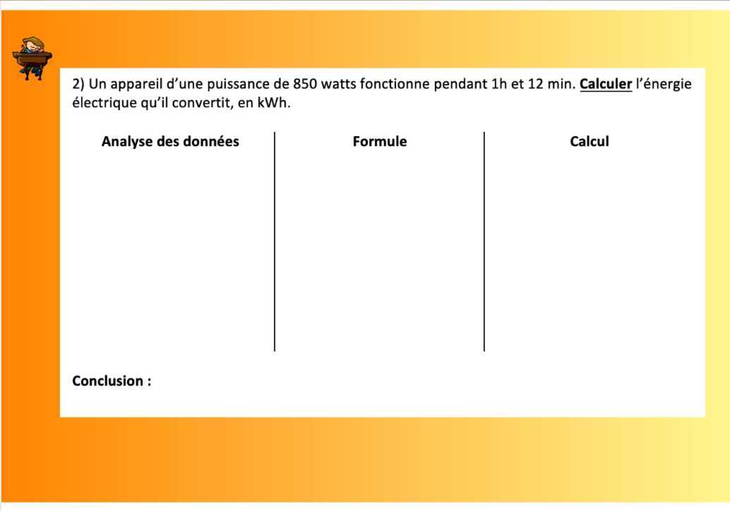 Chapitre E2 - Exercice résolu