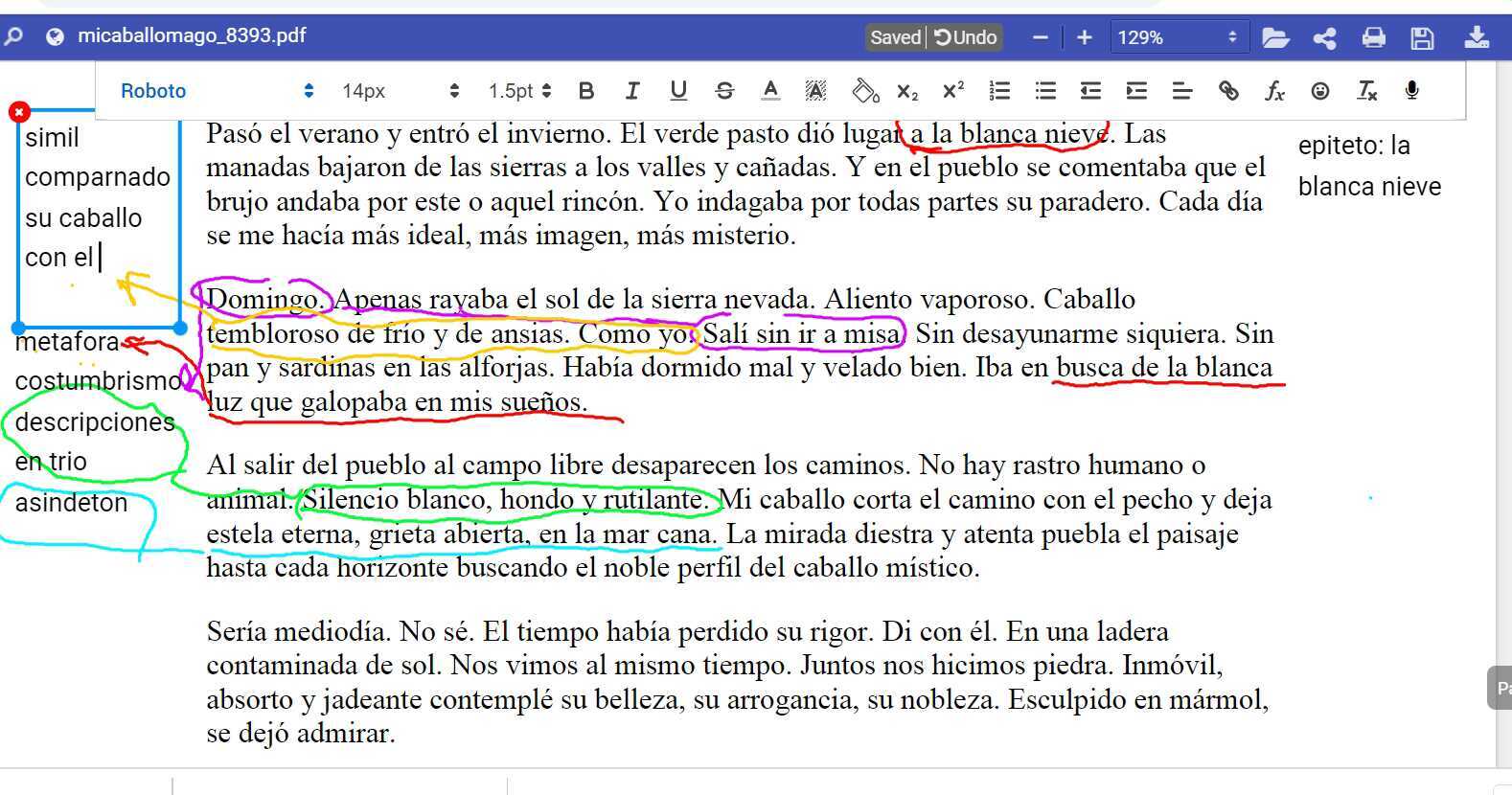 MI CABALLO MAGO - 4ta parte