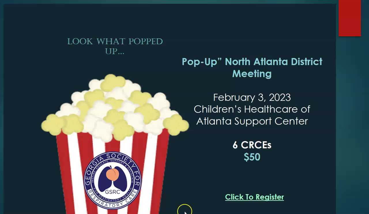 Commercial for North Atlanta Pop Up Meeting