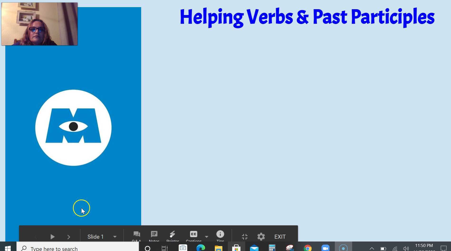 Grammar: Helping Verbs & Past Participles