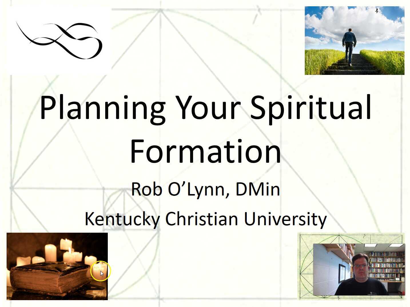 Planning Your Spiritual Formation