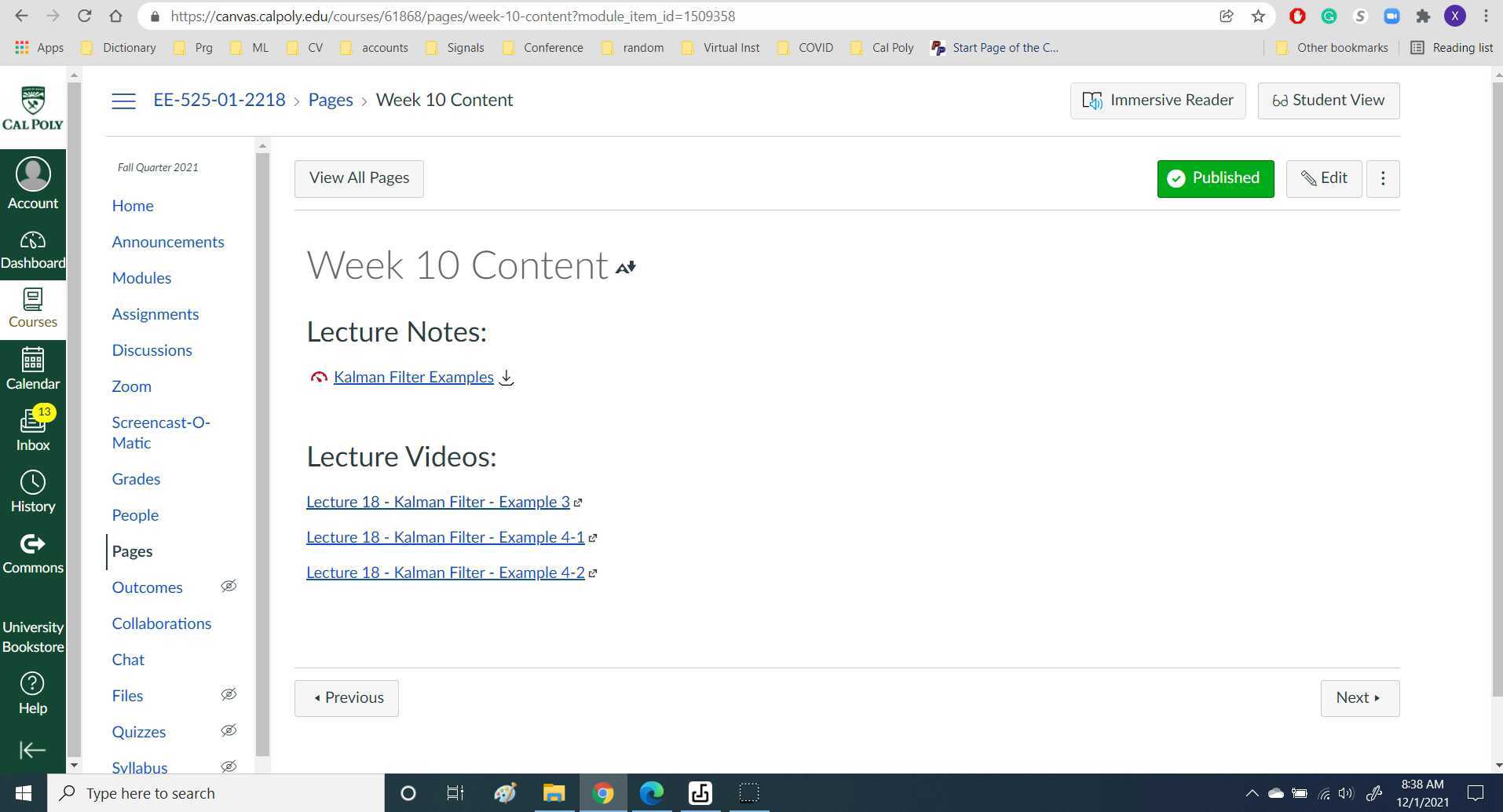 EE 525 Final Project